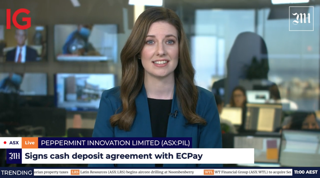 Peppermint Innovation signs cash deposit agreement with ECPay